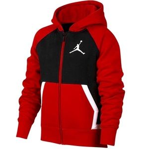 Nike | Shirts & Tops | Nike Jordan Full Zip Jumpman Hoody 955277 Big ...